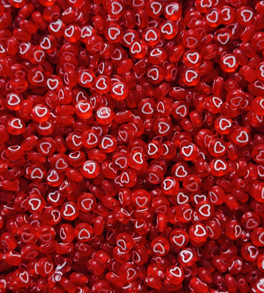 Red Heart Beads(20g) - akka own style